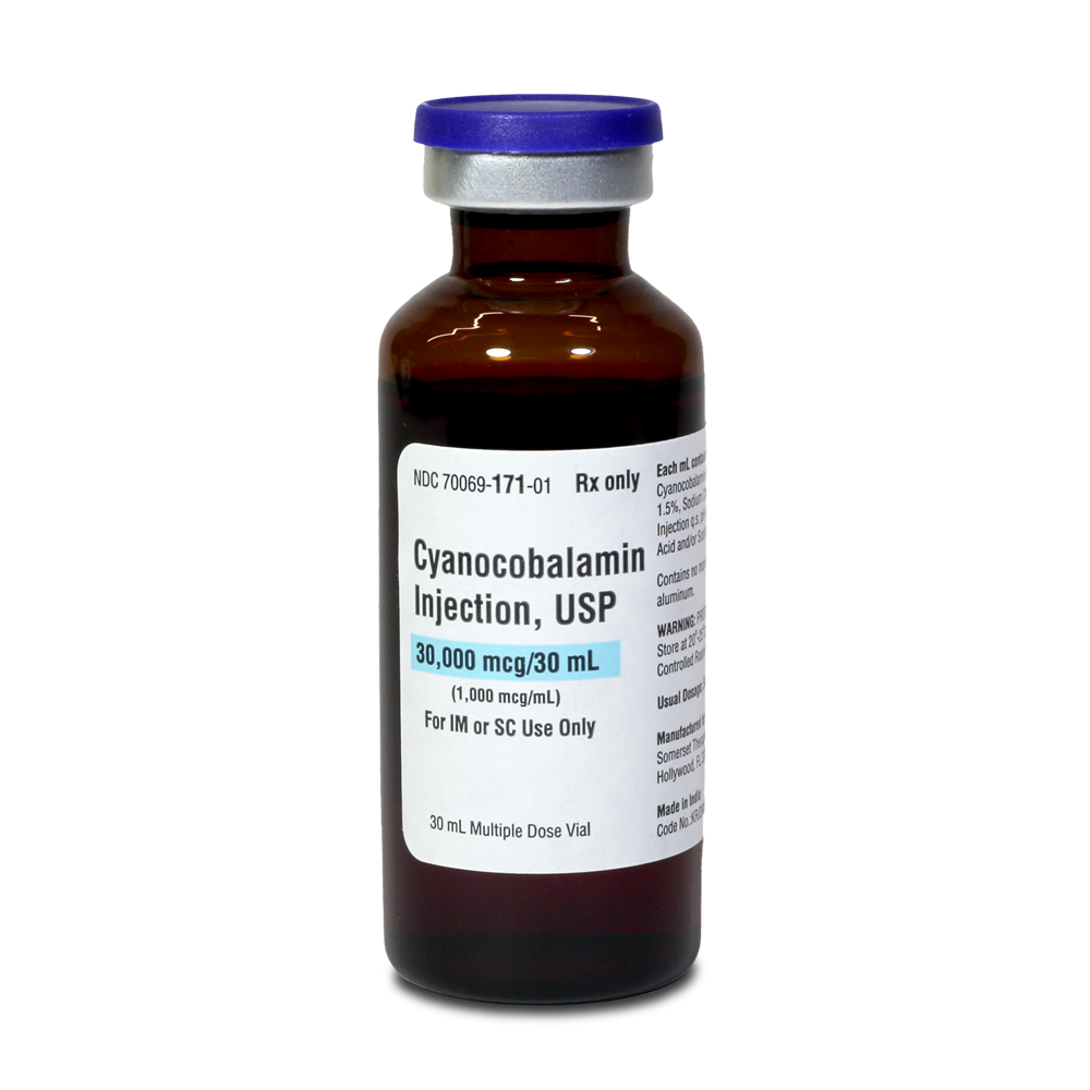 Cyanocobalamin for Injection, USP – Somerset Pharma LLC