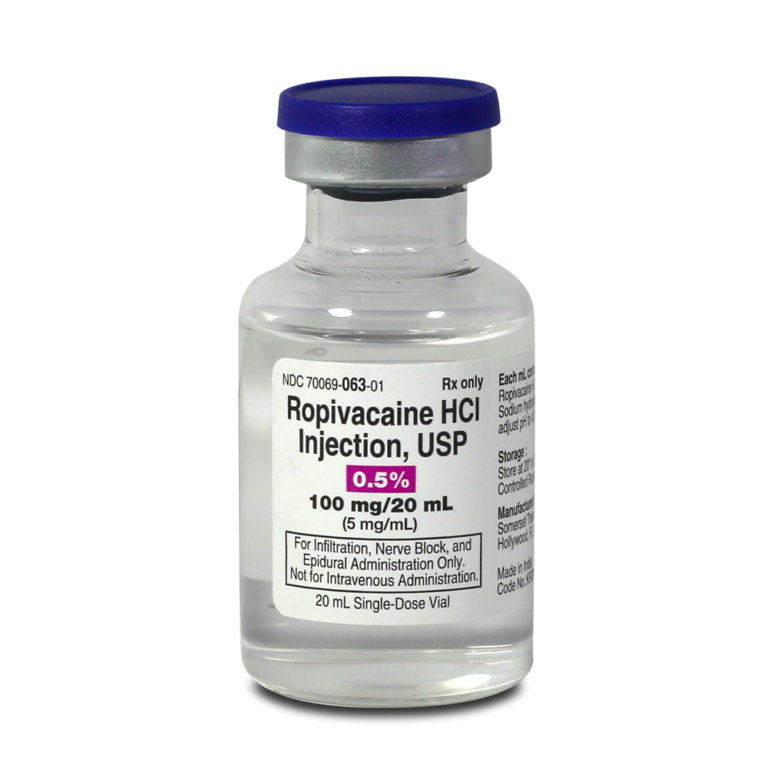 Ropivacaine Hydrochloride for Injection, USP – Somerset Pharma LLC